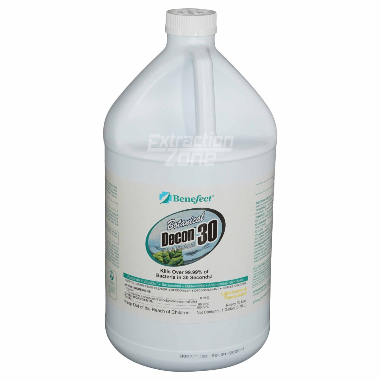 Benefect Botanical Decon 30 Disinfectant Cleaner | The Extraction Zone