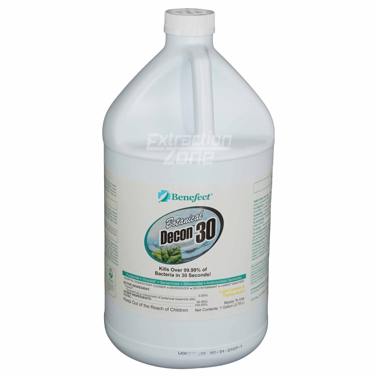Benefect Botanical Decon 30 Disinfectant Cleaner | The Extraction Zone